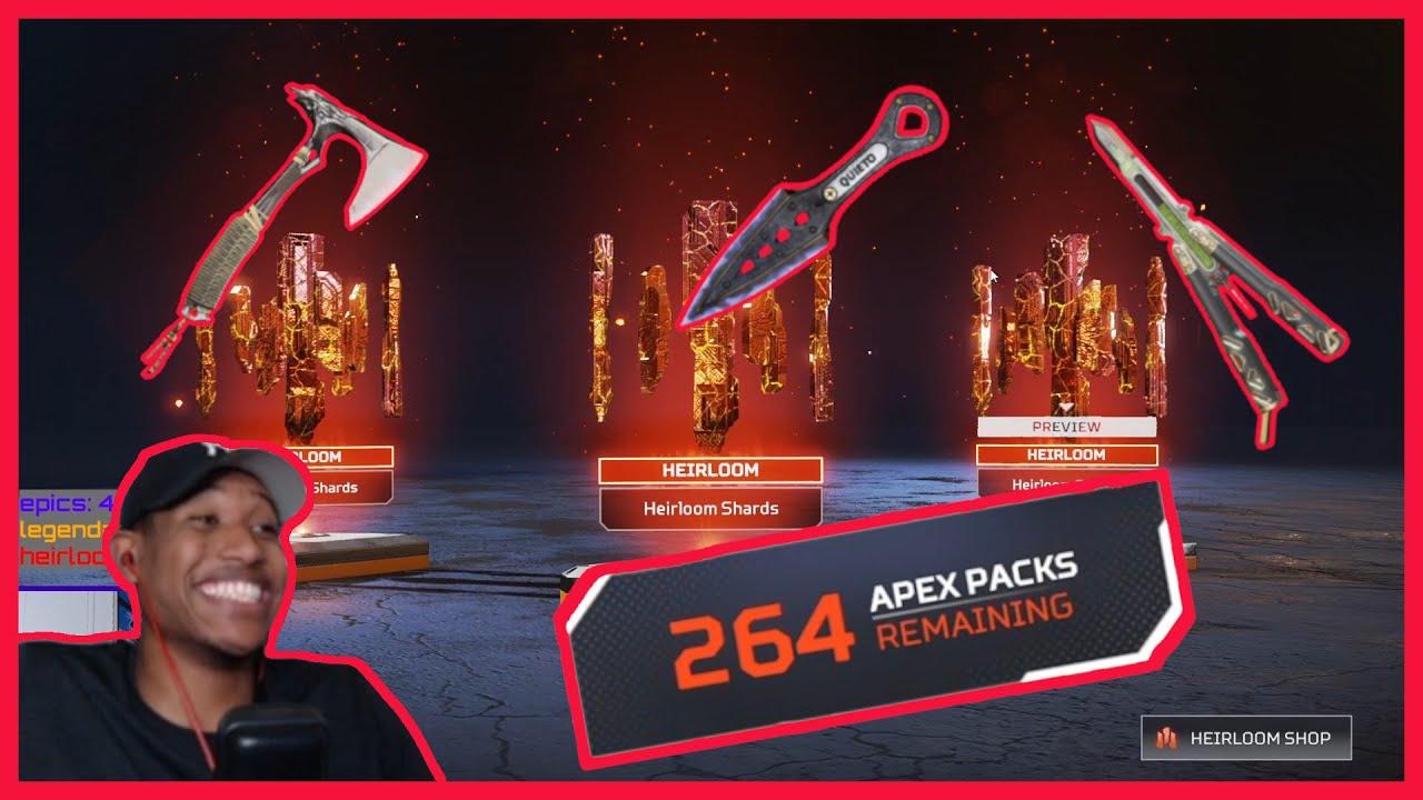 OPENING 250+ APEX PACKS - YouTube