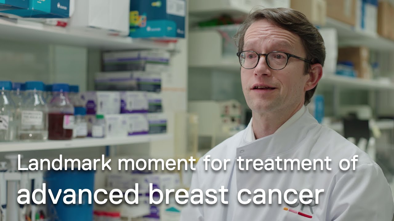 Landmark moment for treatment of advanced breast cancer - YouTube