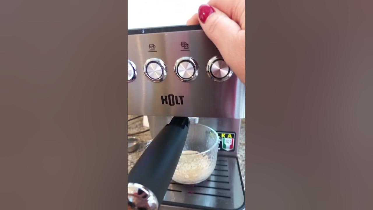 Обзор кофеварки Holt HT-CM--008. Как я готовлю большую кружку кофе с устойчивой молочной пенкой ...