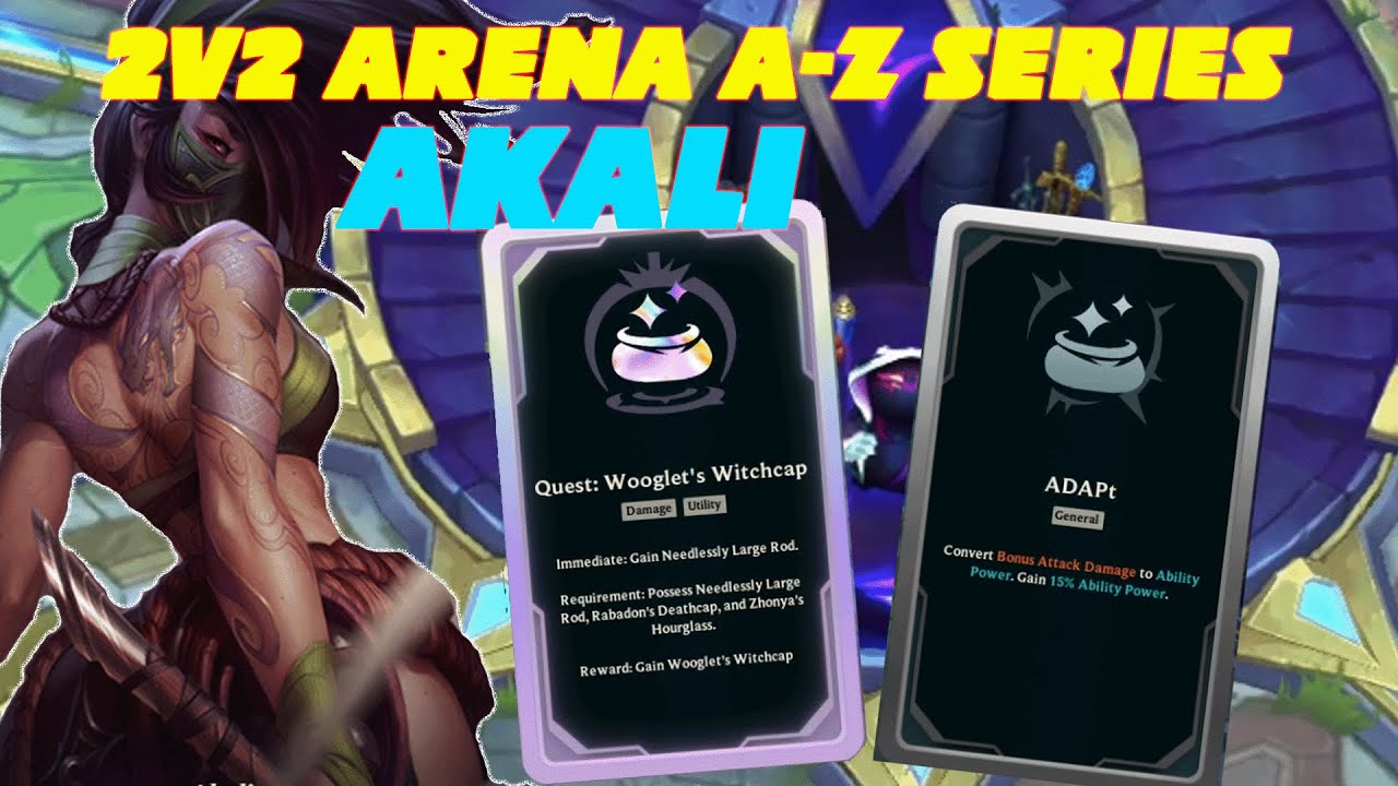 1300 AP AKALI!!?? 2v2 ARENA A-Z SERIES EP. 3 | 2v2 Arena - YouTube