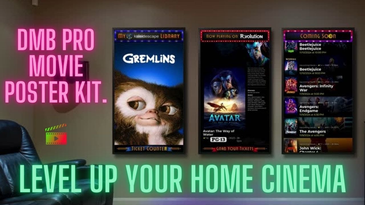 DMB Pro movie poster kit for Fall 2024 - YouTube