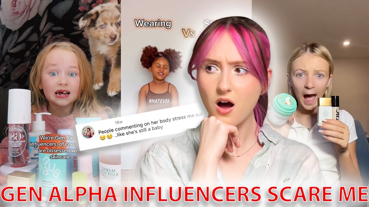 GEN ALPHA Became Influencers Now | Gen Alpha TikTok Is Scary - YouTube
