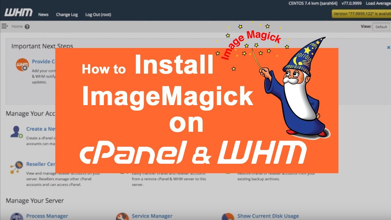 [🔴LIVE] Install ImageMagick on WHM/cPanel | MyHostiT - YouTube
