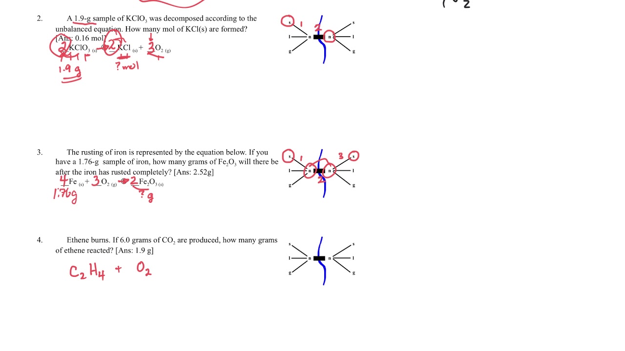 20FL CHM0020 stoich & balancing equations - YouTube