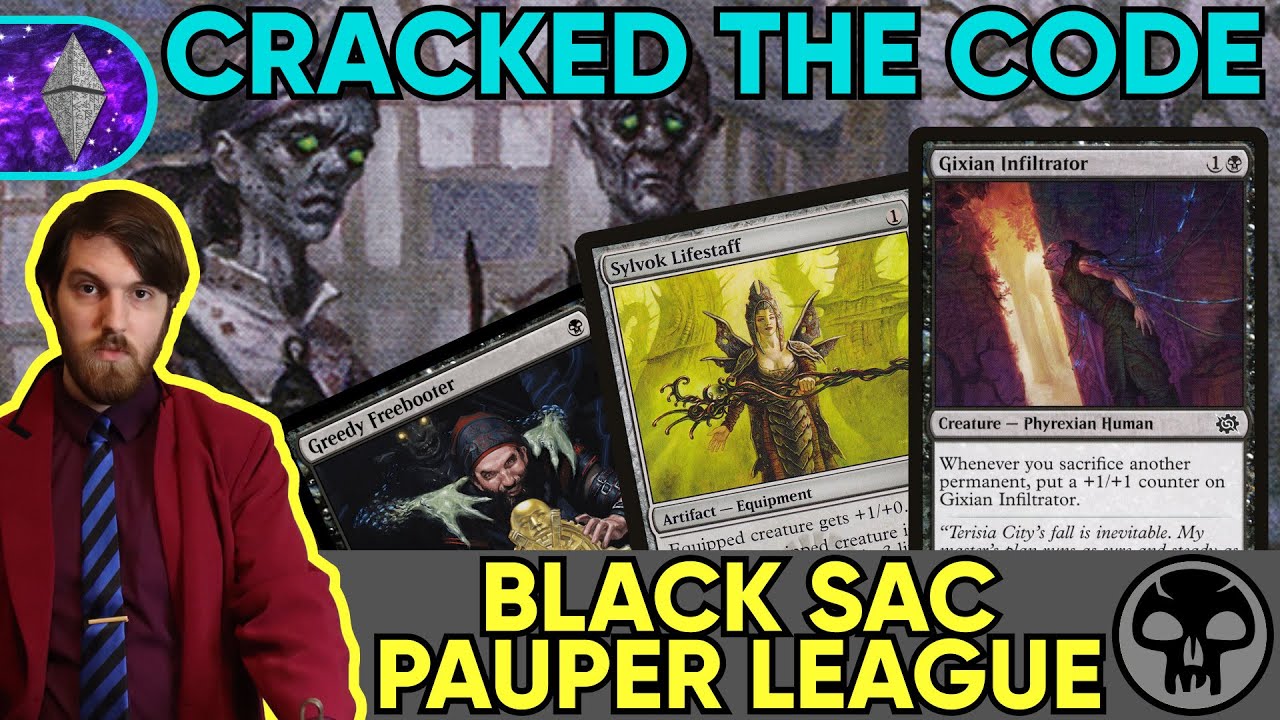 Cracked the Code to Survive Burn! | Black Sac MTG Pauper Gameplay - YouTube