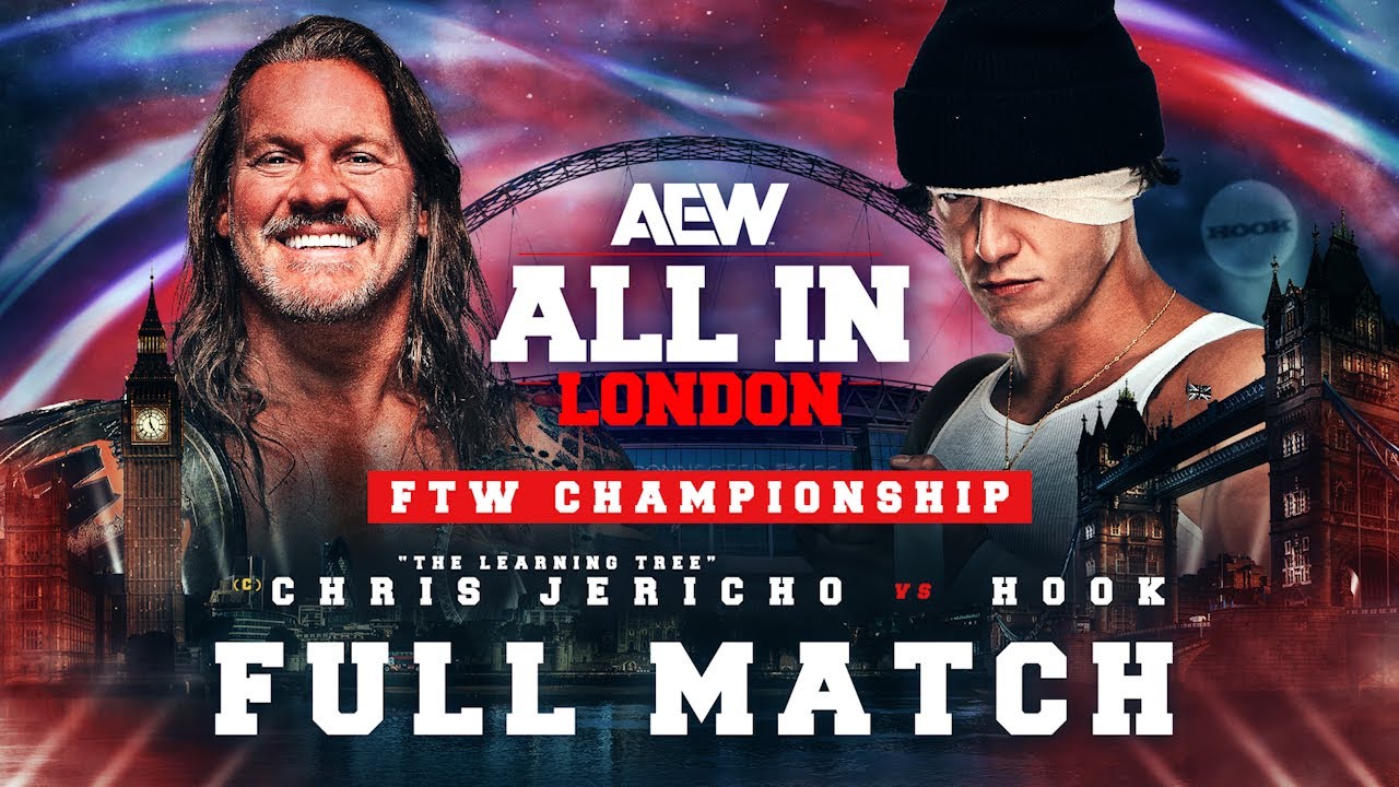 FULL MATCH: Chris Jericho vs HOOK - FTW Championship Match | AEW All In ...