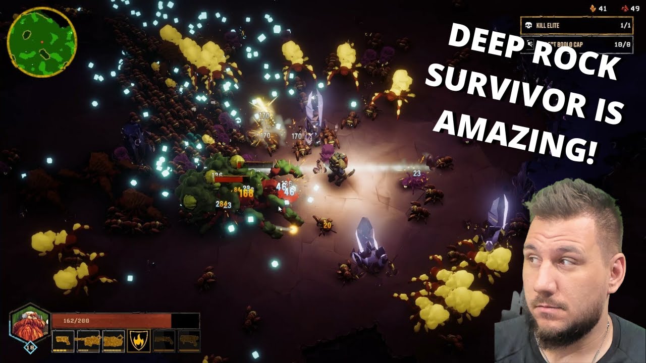 An Amazing Auto Shooting DWARF Mining Roguelike! | Deep Rock Galactic ...