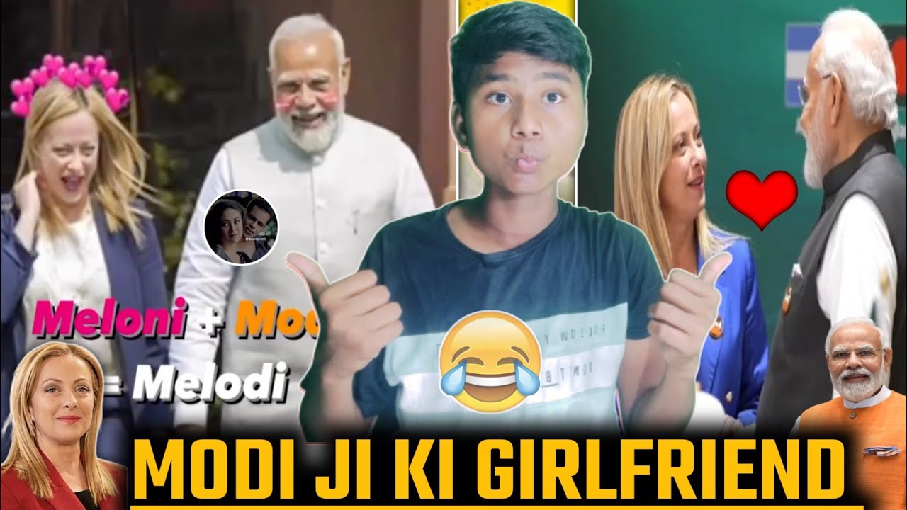 Modi Vs Meloni Funny Roast Video || Narendra Modi Love story Melody ...