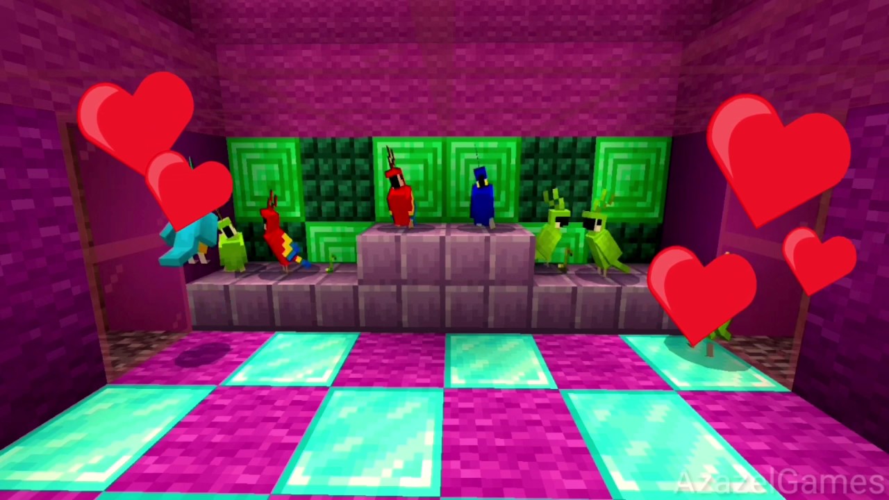 Minecraft Dancing Parrots Meme - YouTube