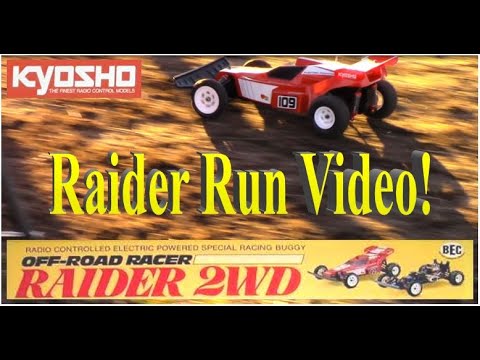 Kyosho Raider - Run Video - YouTube