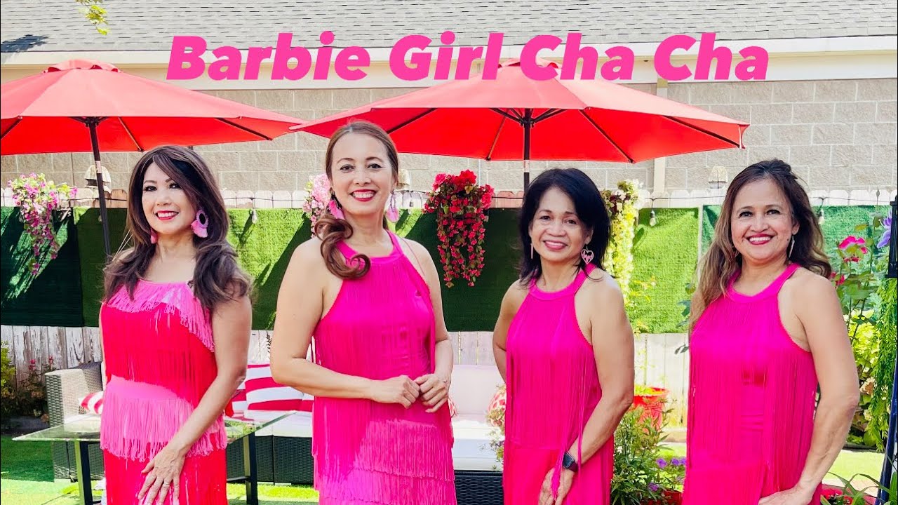 Barbie Girl Cha Cha - Line Dance | The Angels Line Of New Jersey | Heru ...