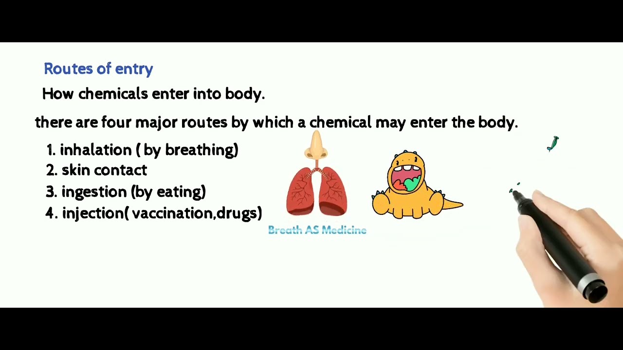 Routes of entry, classification of dangerous substances - YouTube