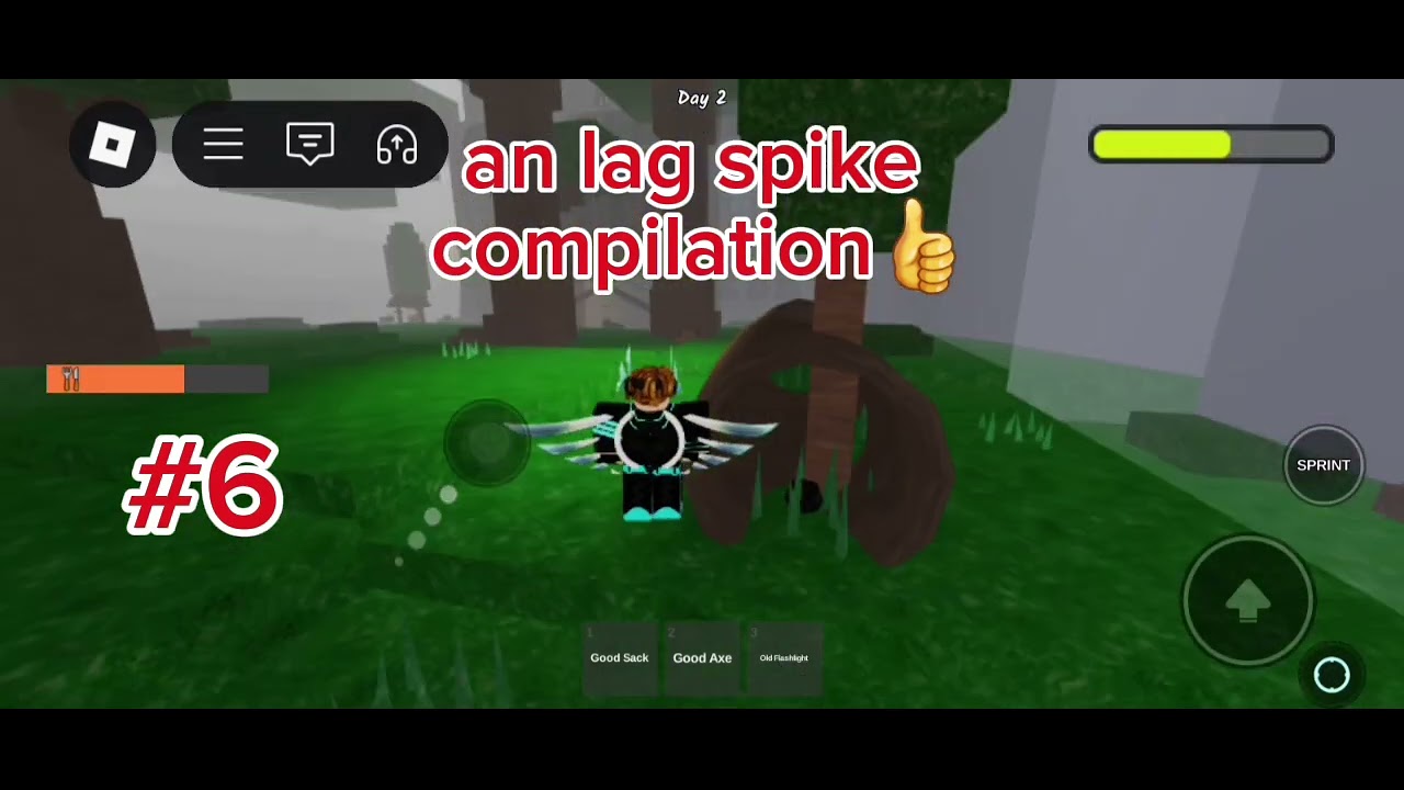 4 WHOLE minutes of lag spike compilations in 99 days in the forest *fix ...