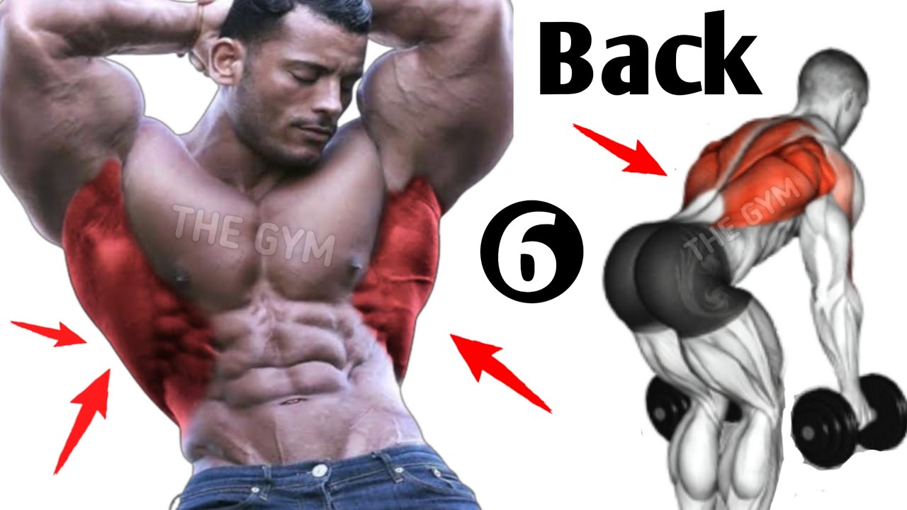 6 Effective Exercises For V Taper Back Workout - YouTube
