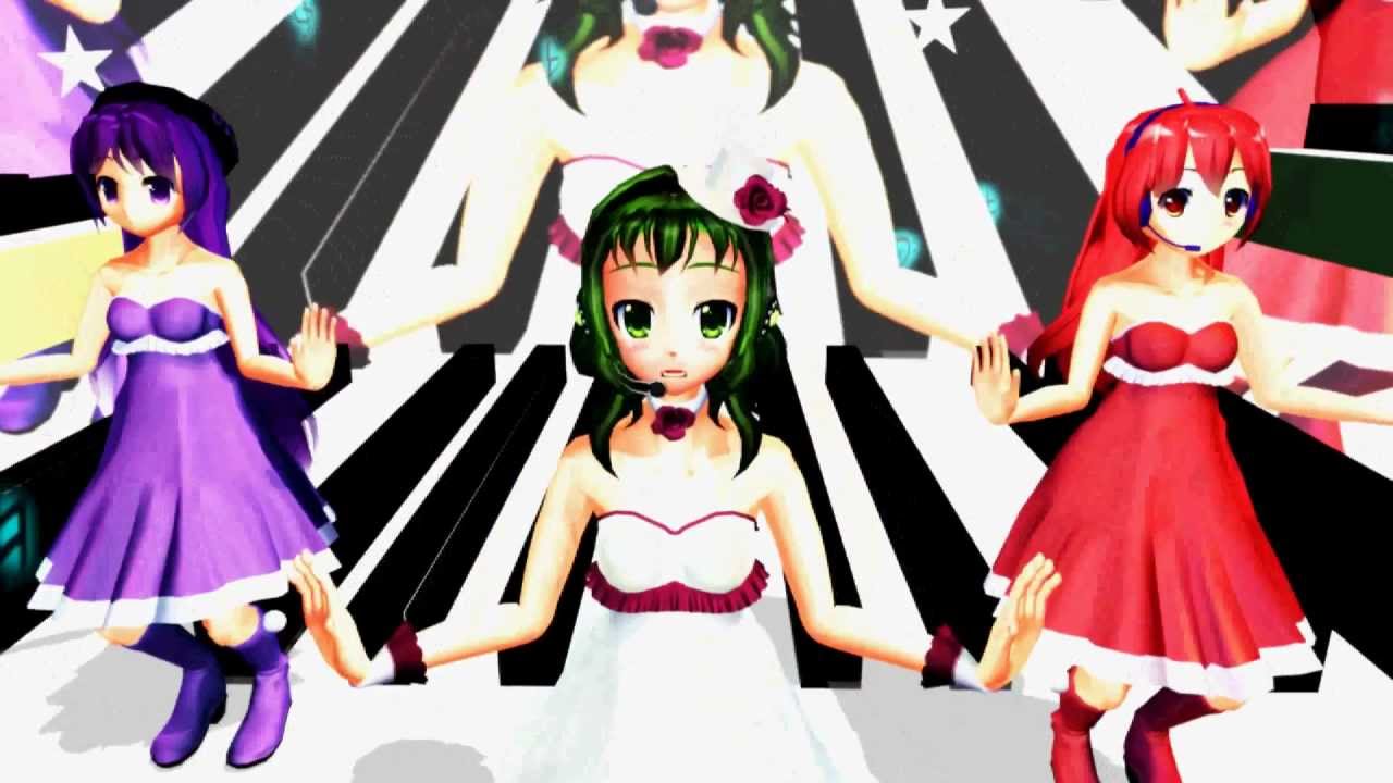 [MMD] Gumi - PONPONPON - YouTube