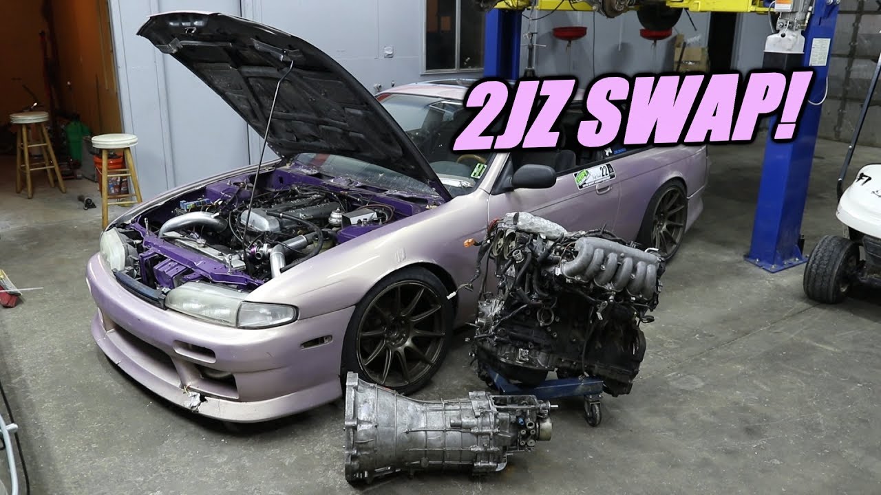We Are Putting a 2JZ In the S14! - YouTube