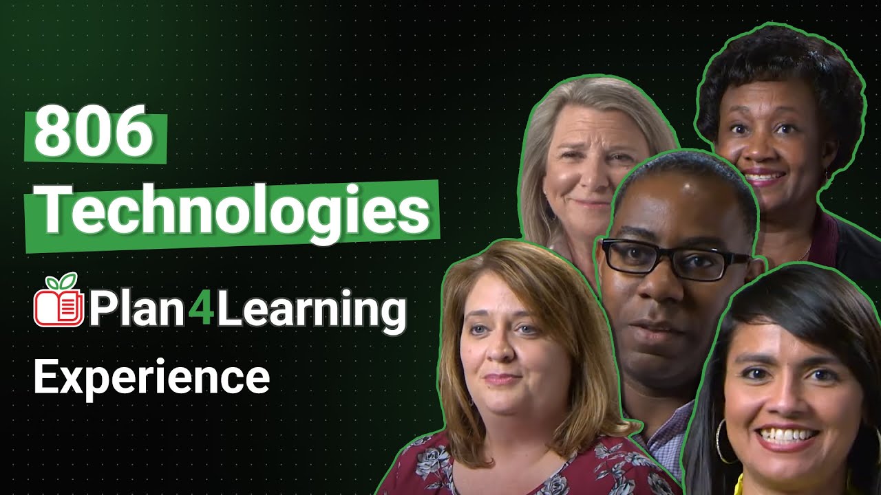 806 Technologies Plan4Learning Experience - YouTube