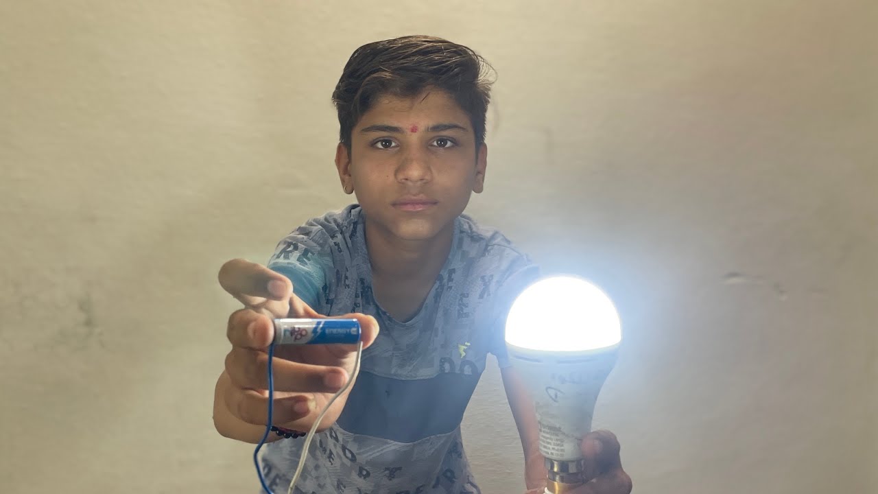 LED bulb ko seal se kese chalaye || how to make a LED bulb with seal ...
