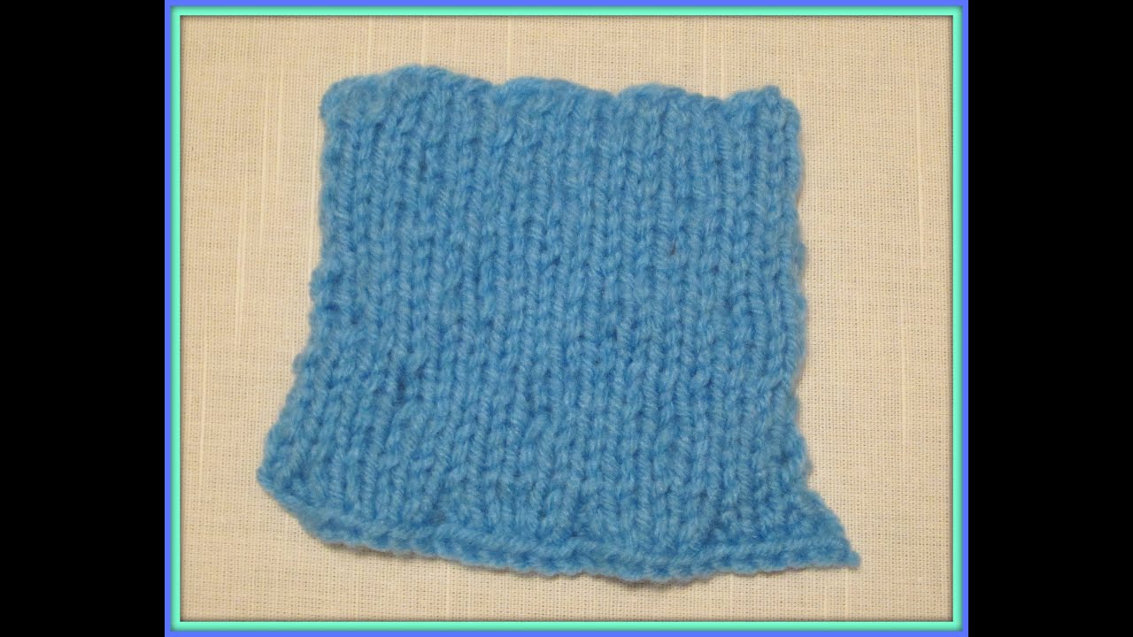 Knitting Tutorials for Beginners 1 - YouTube