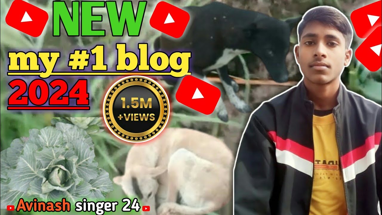 my first vlog 2024 // starting a youtube channel 2024 // avinash singer 24 #viralvideo #vlog ...