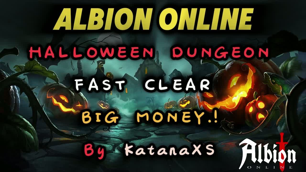 ALBİON ONLİNE PUMPKİN HALLOWEEN DUNGEON ''VERY FAST CLEAR!!!'' 🎁 Win a ...
