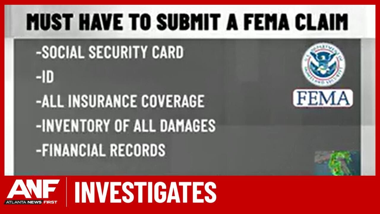 Here’s what you need to submit a claim for storm damage to FEMA - YouTube