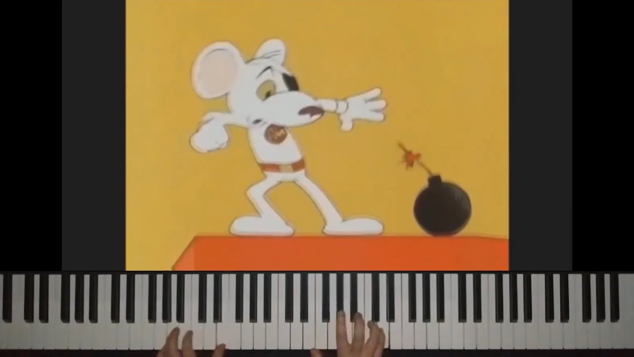 1981 Danger Mouse Theme on Piano - YouTube