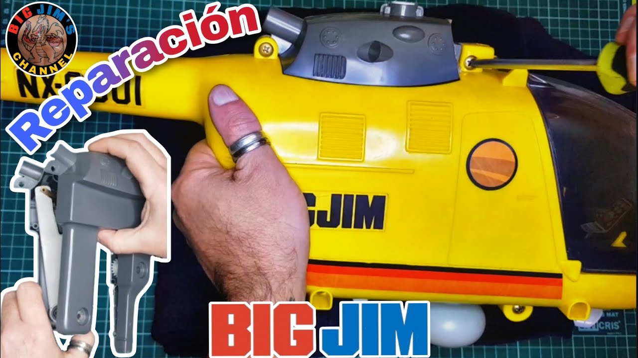 Big Jim - reparación del helicóptero - YouTube
