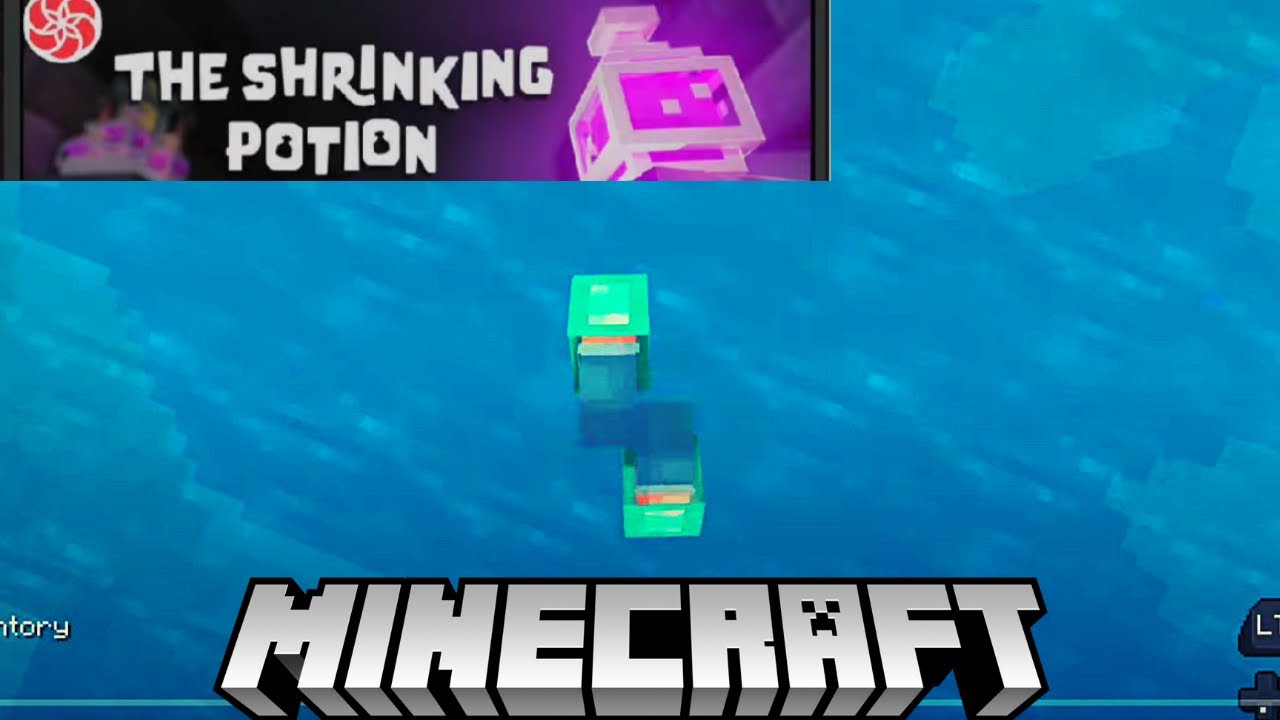 Minecraft The Shrinking Potion World! - YouTube