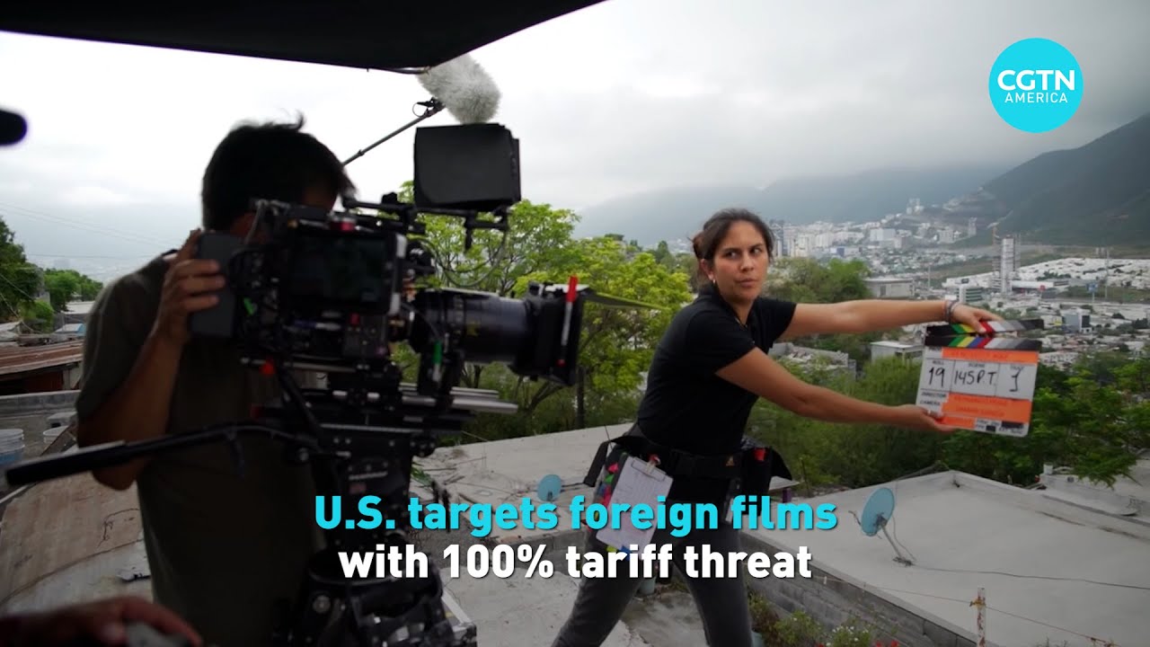 U.S. targets foreign film with 100% tariff threat - YouTube
