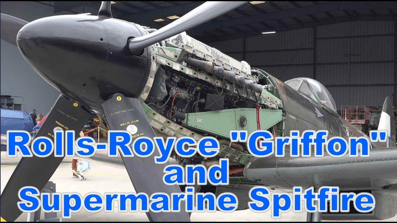 Rolls-Royce "Griffon" Engine & Spitfire XIVe Demo flight. - YouTube