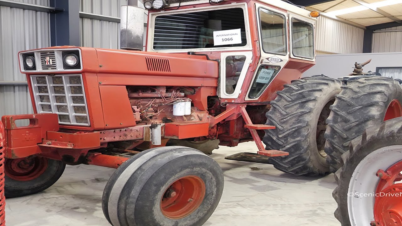 Old 1971-76 International Harvester Farmall 1066 Tractor at the ...