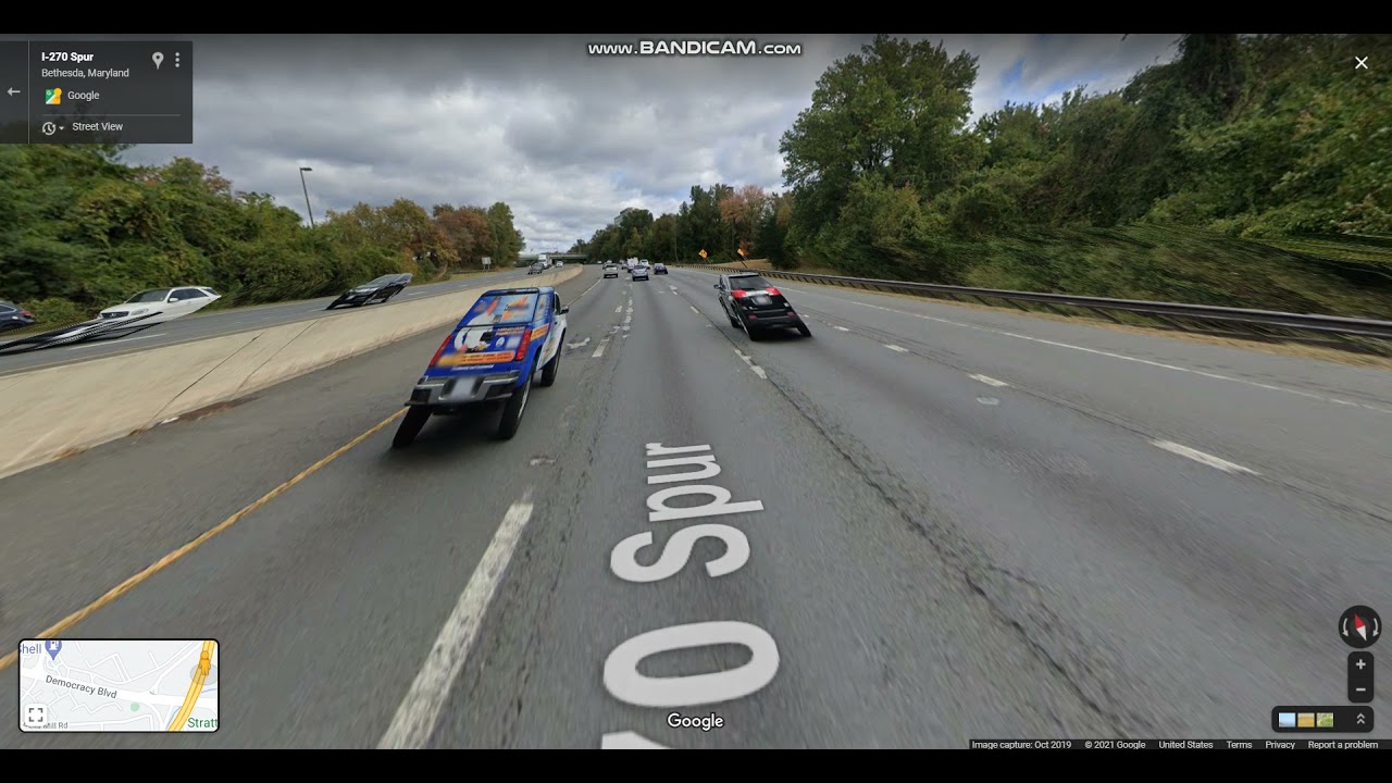 Interstate 270 Spur northbound - YouTube