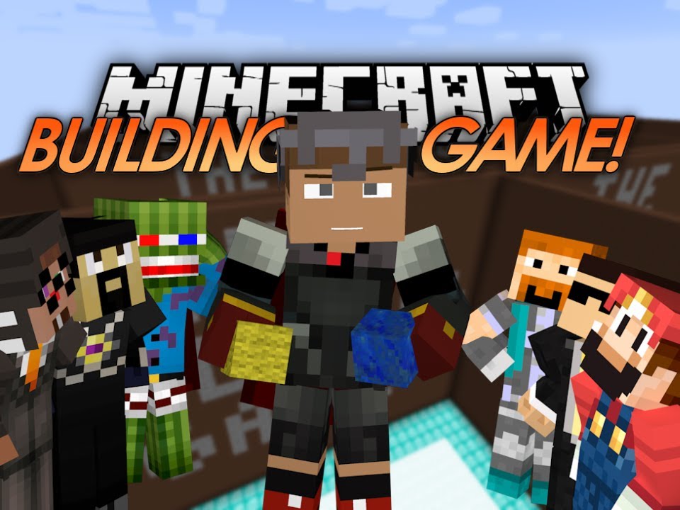 Minecraft Mini Game: The Building Game! OPERATOR! w/ Friends - YouTube