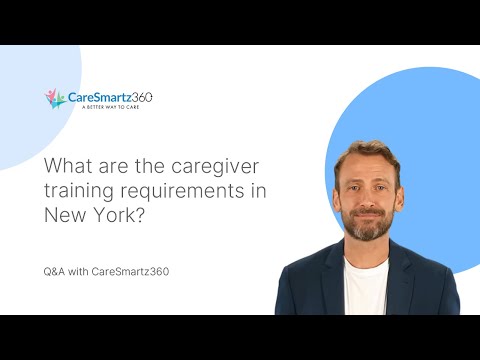 What are the caregiver training requirements in New York?