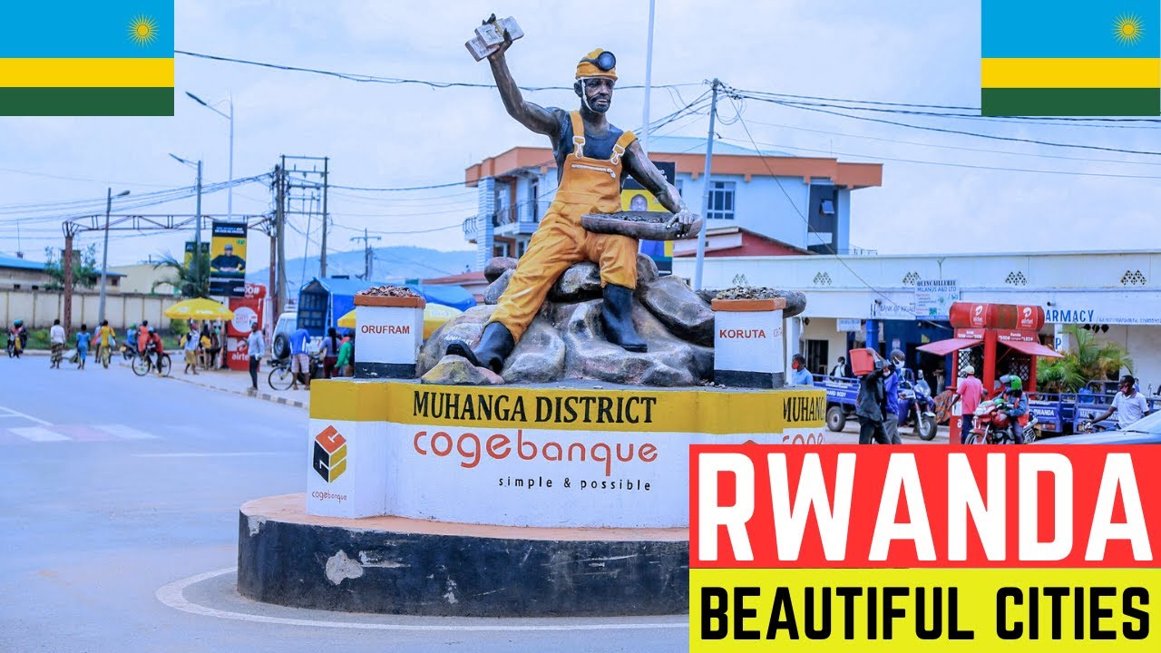 Top 10 Most Beautiful Cities in Rwanda (Largest Cities) - YouTube