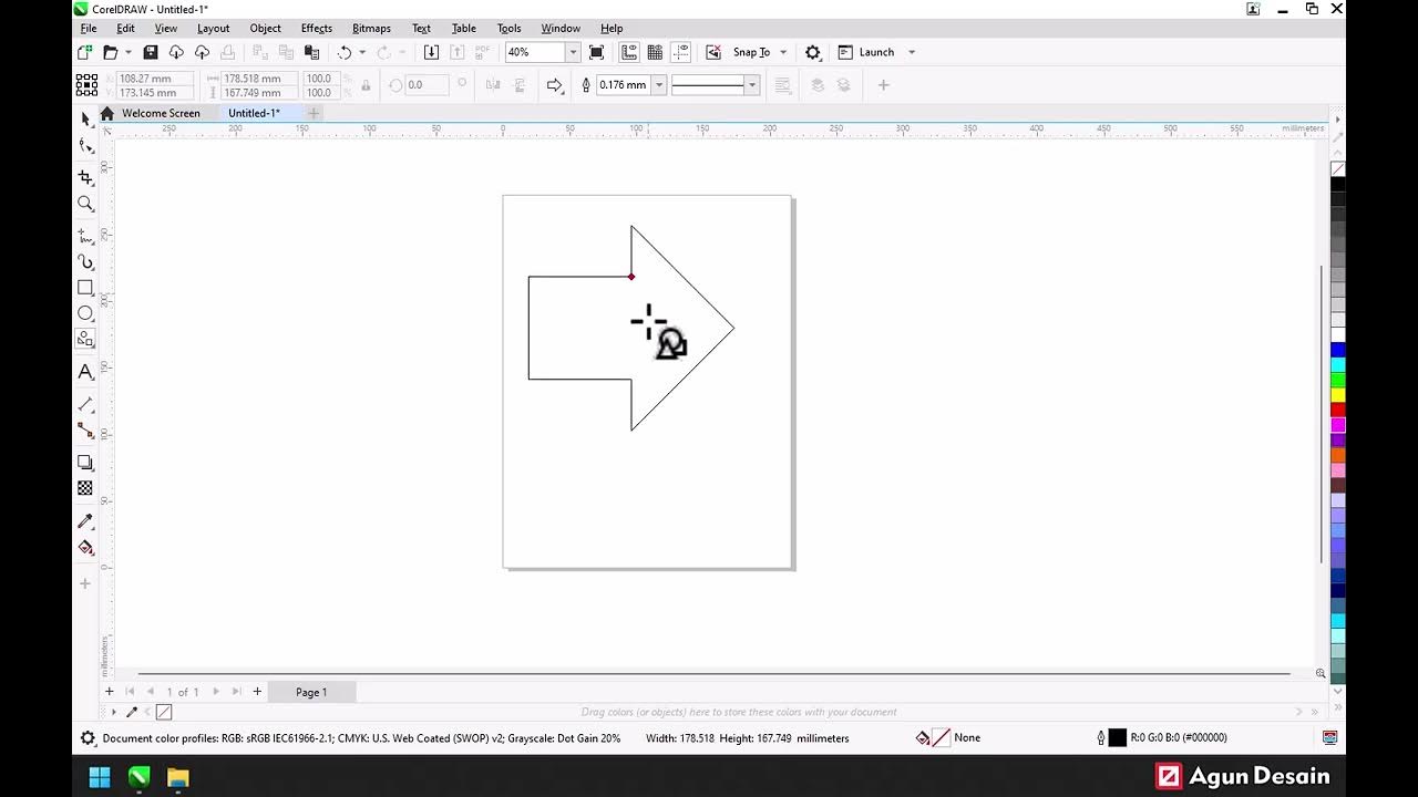 35 Common Shape Tool CorelDRAW - YouTube