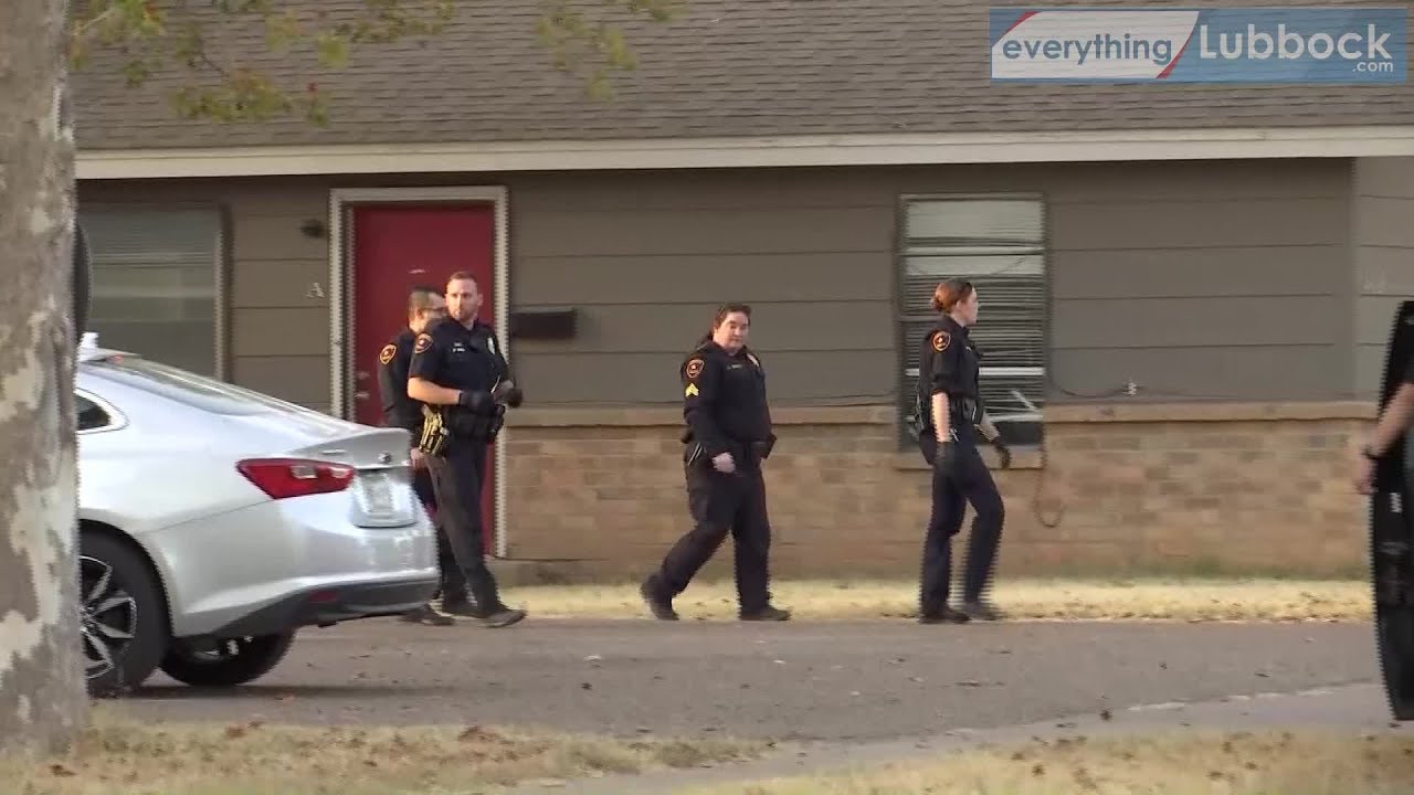 Lubbock Police, gang unit on scene of Central Lubbock shooting ...