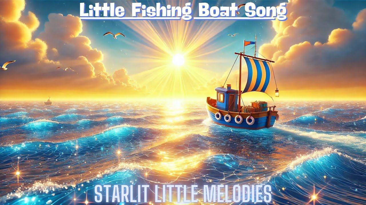 Little Fishing Boat Song 🎵Song for Kids and Toddlers Rhymes #kidsvideo ...