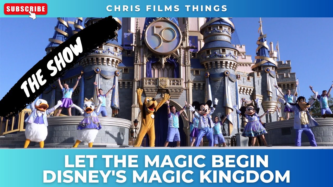 Disney World Let The Magic Begin 2023 Magic Kingdom | Full Show in 4K ...