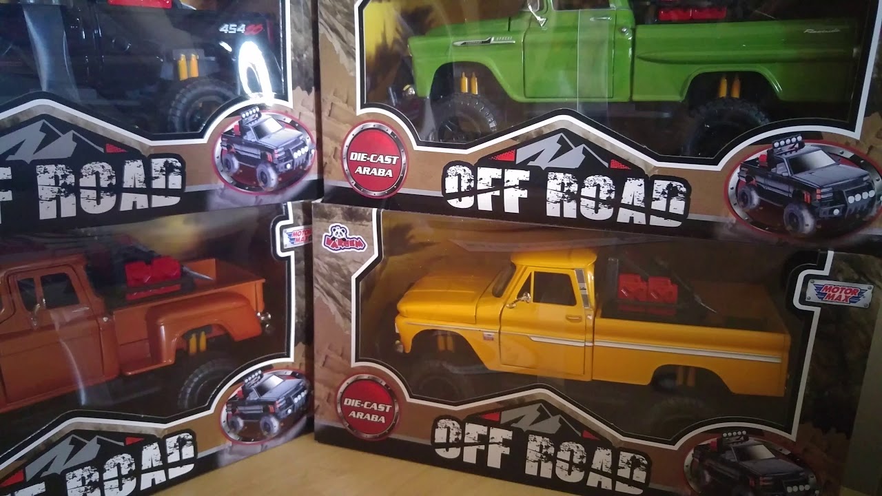 Collectible Off Road Truck Models by Motor Max - Scale Diecast Cars ...