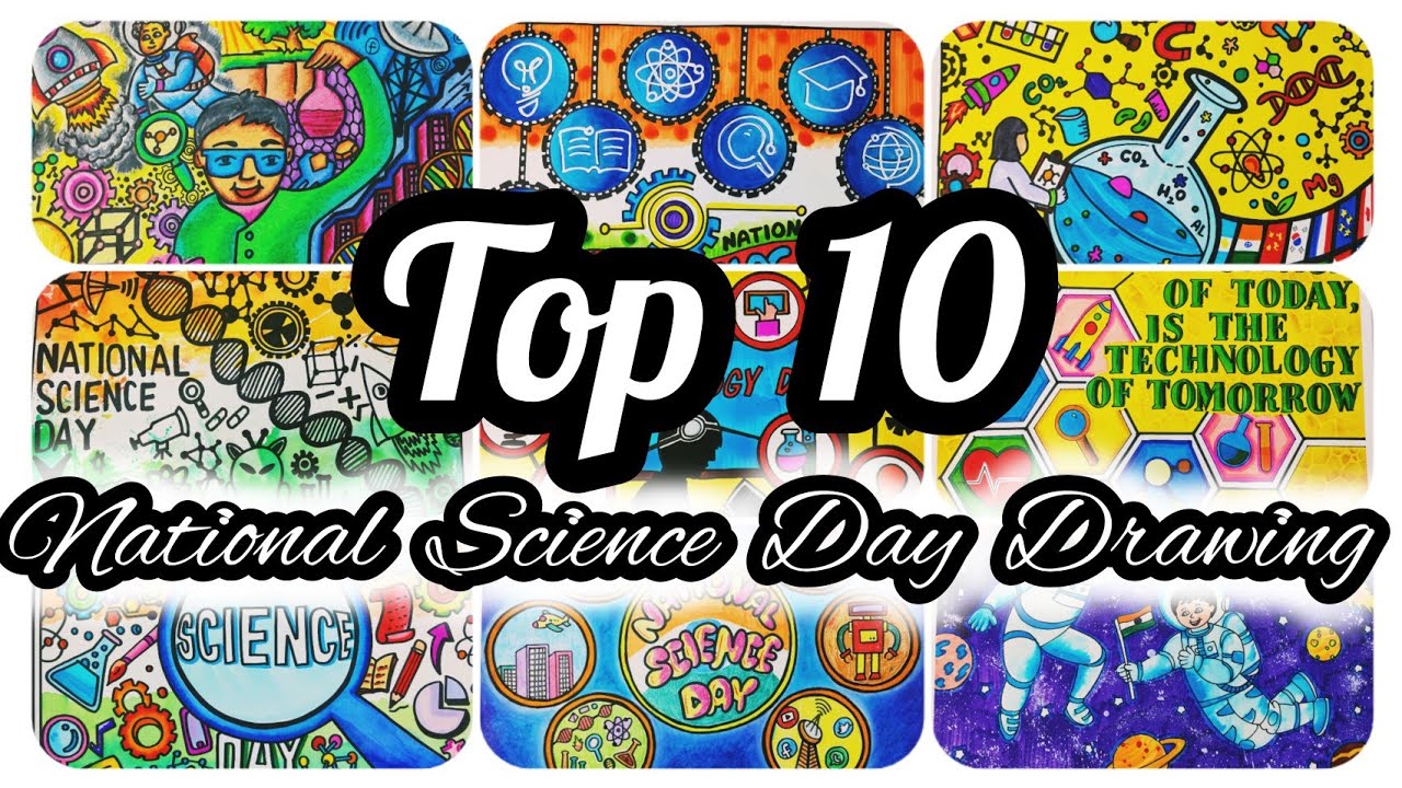 National Science Day Drawing/Science Day Poster/National technology day ...