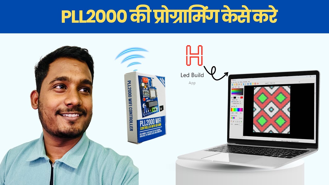 How to Program PLL2000 Wi Fi Controller Quick Tutorial Using LED Build ...