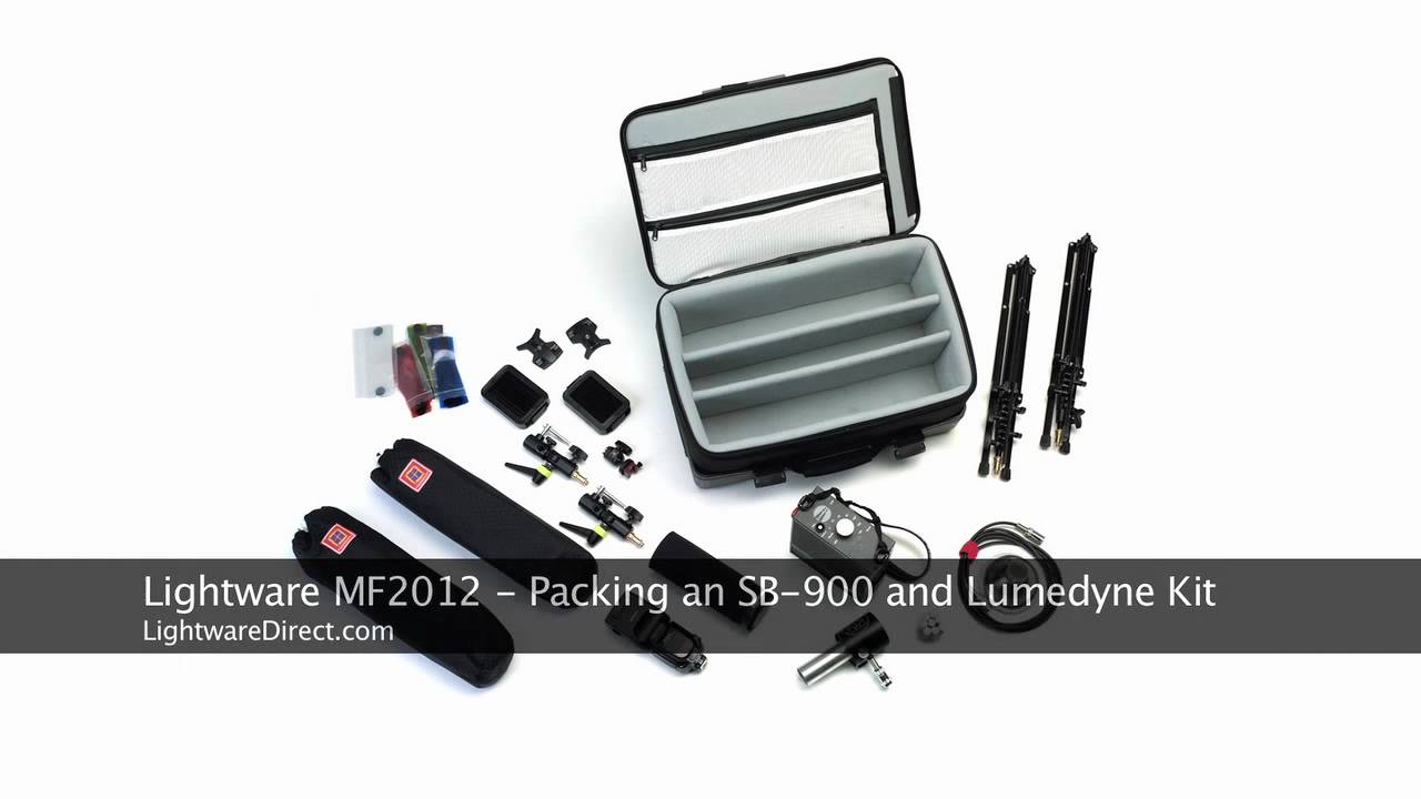 Lightware MF2012 - Packing an SB-900 and Lumedyne Kit - YouTube