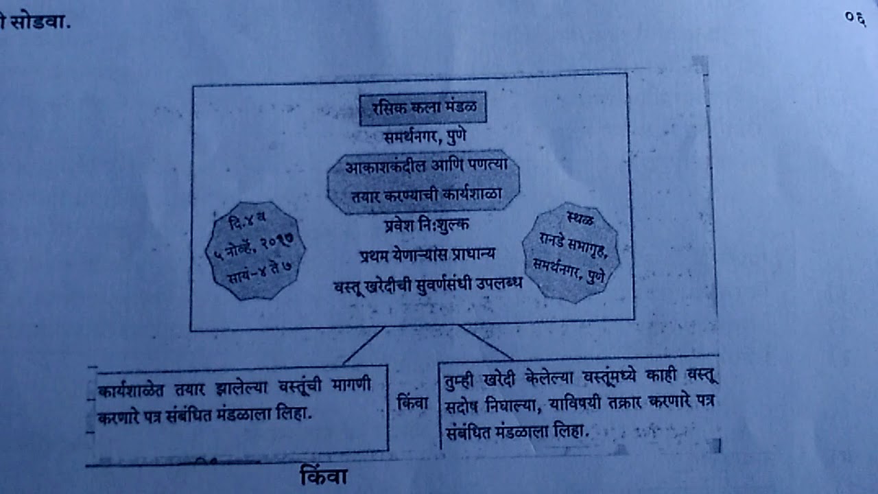 9TH STD MARATHI QUESTION PAPER YouTube 9th-std-marathi-question-paper-youtube