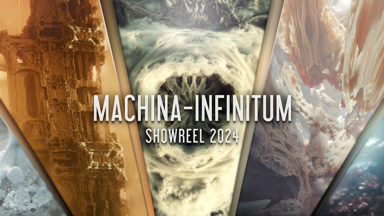 Machina-Infinitum Showreel 2024 - Trippy Fractals - YouTube