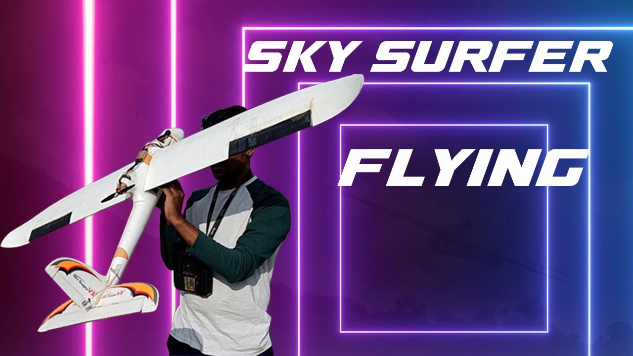 Sky surfer flying -RC plane flying #rc #rcplanes #skysurfer #flying # ...