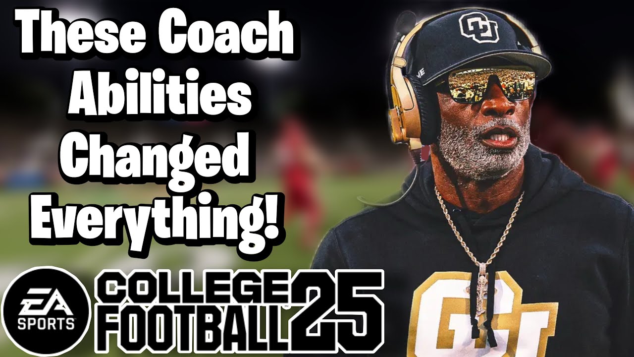 These Coach Abilities Changed Everything College Football 25 - YouTube
