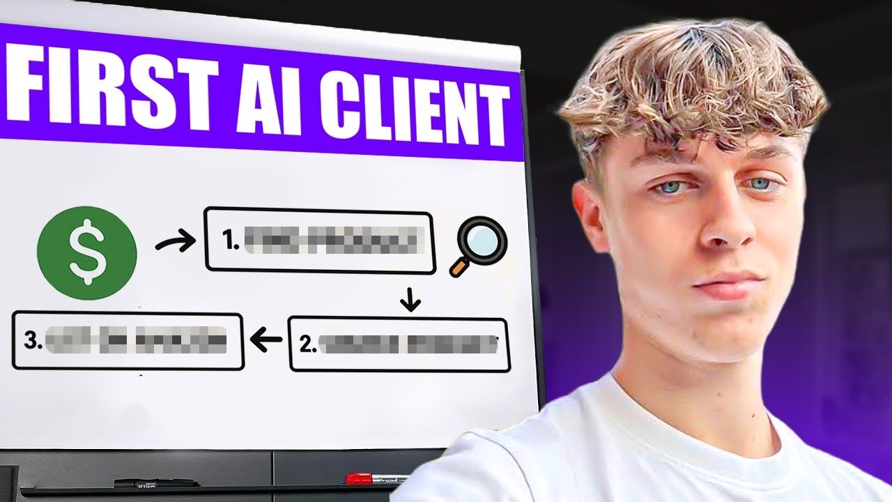The Fastest Way to Sign Your First AI Client (LIVE Outreach) - YouTube