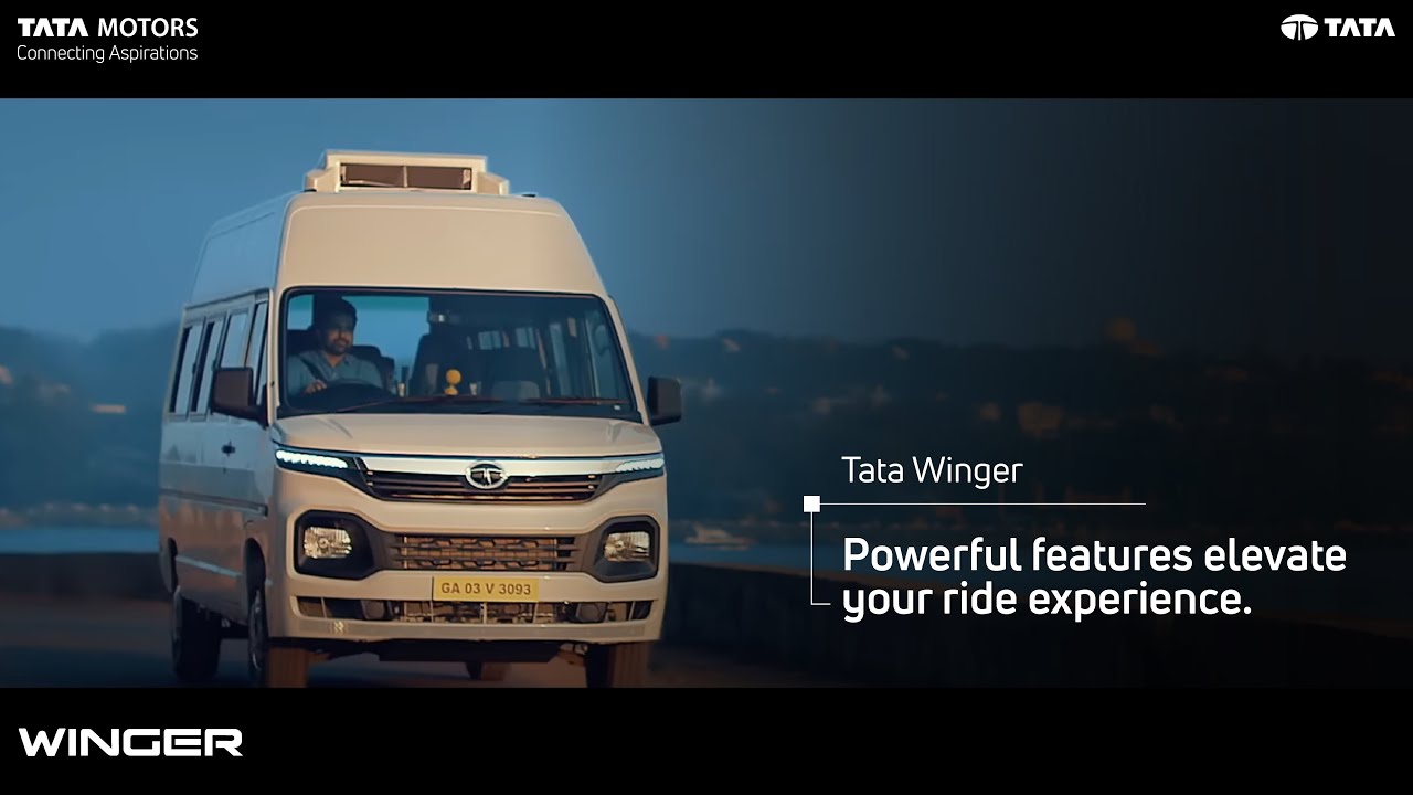 Tata Winger | Comfort & Happiness in Every Ride - YouTube